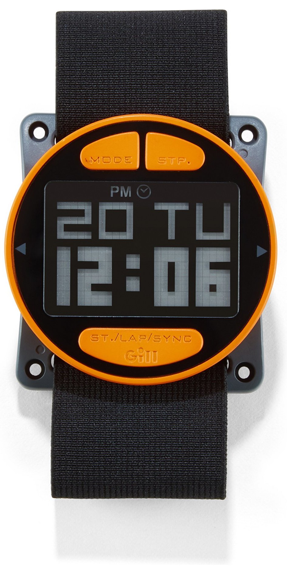 2025 Gill Stealth Timer Sailing Watch W016 - Black / Orange - Sailing - Accessories | Wetsuit Outlet